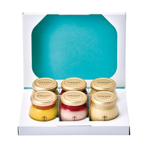 銀座千疋屋 銀座プリン詰合せ6個 PGS-411 産直品