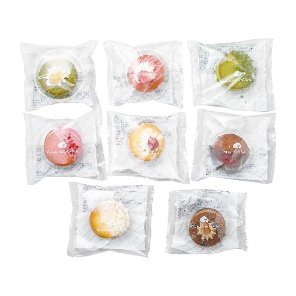 クレーム デ ラ クレーム プレミアムラングドシャサンドアイス8個 SA-01