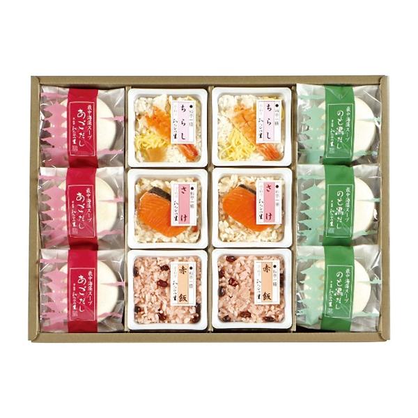 京・料亭 わらびの里 料亭一膳と最中海藻スープ RS-38D