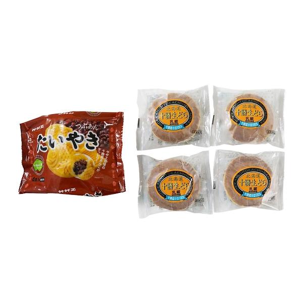 十勝生どらとたい焼き4尾 440408 [産直品]