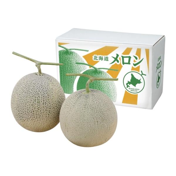 北海道赤肉メロン（2玉） 810037 [産直品]
