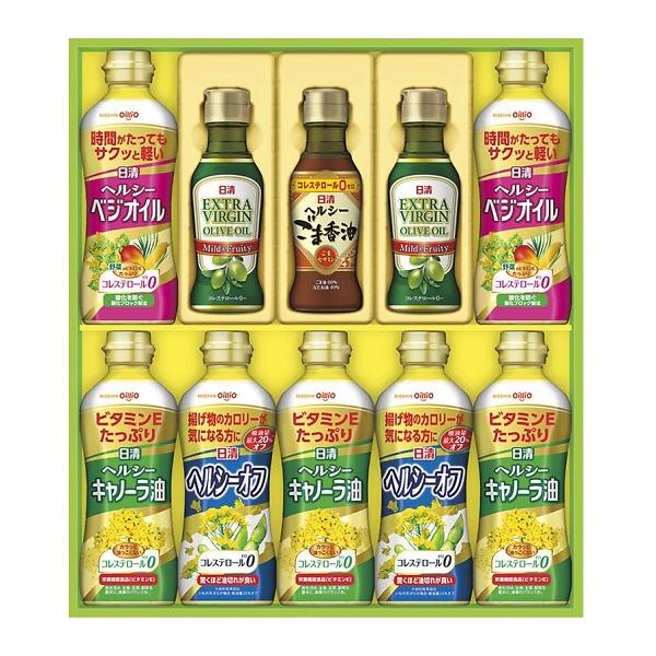 日清オイリオ オリーブオイル＆バラエティオイルギフト OV-50A
