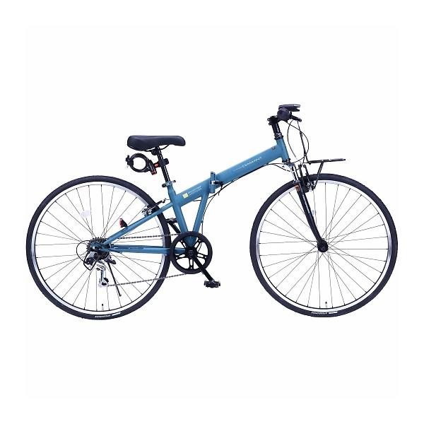 My Pallas マイパラス MC-603-MT MIGRATORY クロスバイク 27インチ Fサス 6段変速 折畳自転車 フォギーミント