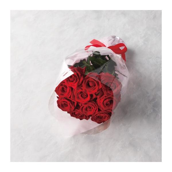 バラの花束 10本から15本までのお申し込み レッド 19RD10‐15