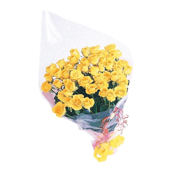 バラの花束 21本から100本までのお申し込み イエロー 19YL21-100
