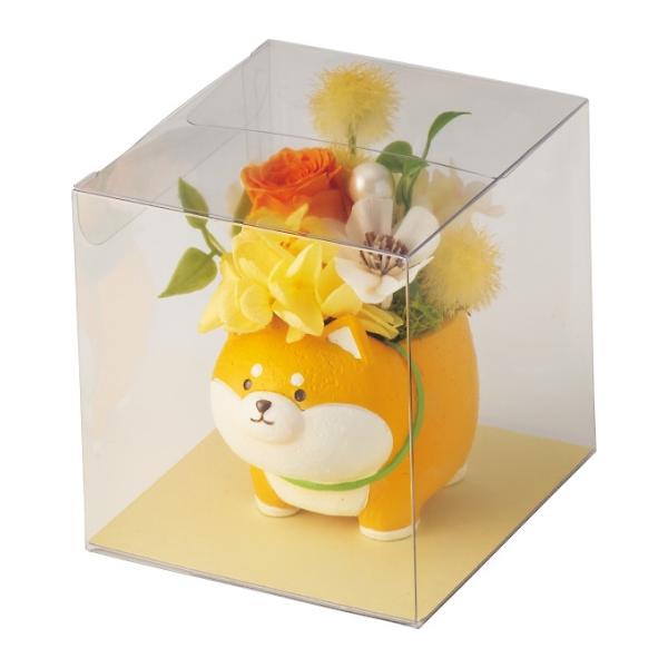 アニマルプリザ（プリザーブドフラワー） 柴犬