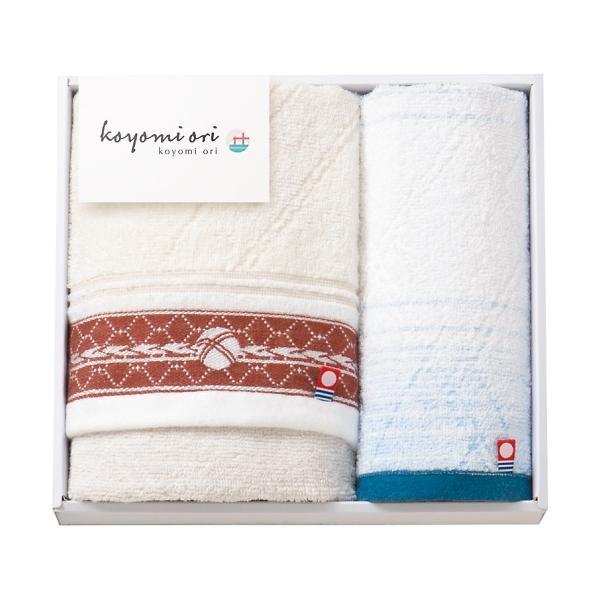 koyomi ori フェイスタオル&amp;ウォッシュタオル KOY-2008