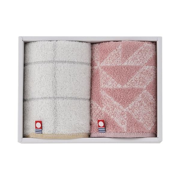 今治タオル Pucci タオルハンカチ2P ピンク 22709-47912-102/300