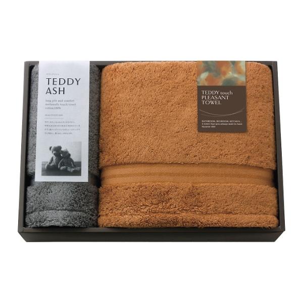テディアッシュ もふもふタッチ バス・ハンドタオルセット 80030