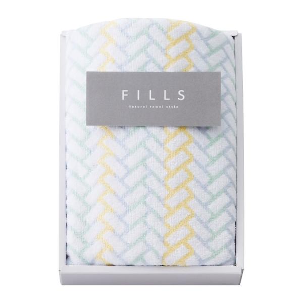 FILLS フェイスタオル カラーヘリンボーン F-50508