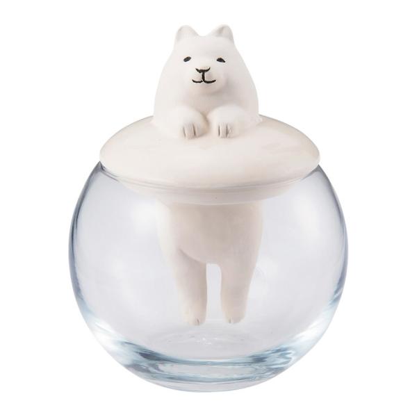 ドーム型加湿器 アニマル サモエド SAN3252-3
