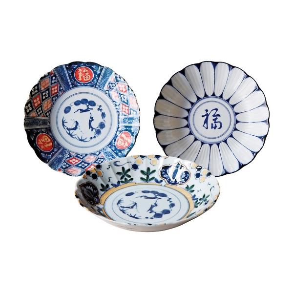 仁峰 AWASOME 言祝ぎ宴深皿3客揃 7-2090