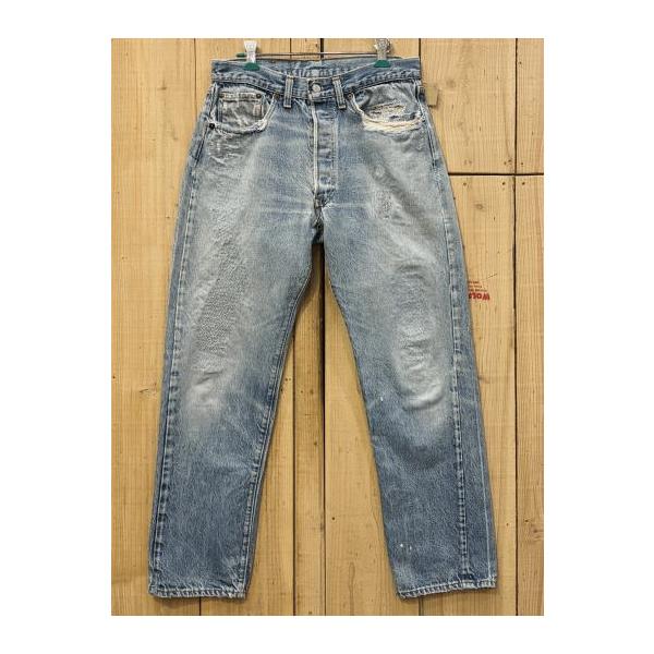 ■ブランド；LEVIS（リーバイス）■品名；LEVIS501 ハチマル■仕様；ユーズド（USED）/1980年代の古着■製造国；MADE IN USA■仕入先；アメリカ、カリフォルニア（CALIFORNIA）■サイズ；表示；不明■実寸；W3...