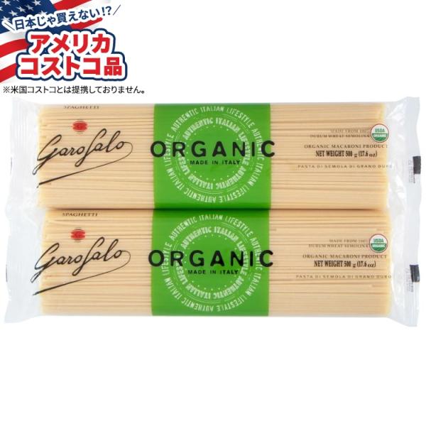 スパゲッティ麺 生パスタ USDAオーガニック 100%デュラム小麦セモリナ イタリア製