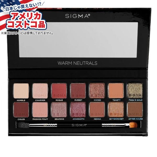 シグマ ビューティー ウォーム ニュートラル アイシャドウ パレット  19.04gパウダーアイシャドウ Sigma Beauty【S】 シグマビューティー ウォームニュートラル アイシャドウパレット Sigma
