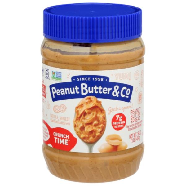 クランチタイムは、ピーナッツにひとつまみの塩と少量のサトウキビ糖をブレンドした、カリカリのピーナッツバタースプレッドです。ピーナッツオイルが分離しないようにパーム油を少量加えているので、かき混ぜる必要がありません。クランチタイムは、カリカリ...