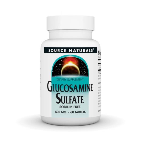 Source Naturalsのグルコサミン硫酸塩は、天然に存在するアミノ糖です。グルコサミン硫酸塩は、安定性を高めるために塩化カリウムと複合化されています。