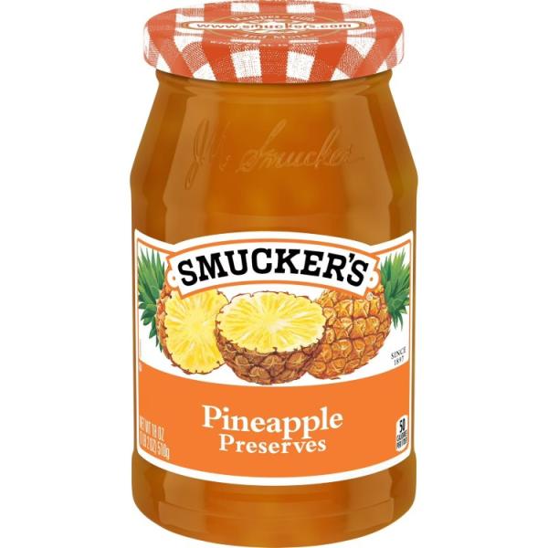 Smucker's パイナップルジャムは、一口食べるごとにトロピカルなバケーションへと誘います。フルーツの塊と島の甘さが絶妙に溶け合い、素晴らしいパイナップル風味を生み出します。このフルーツスプレッドの可能性は無限大。パウンドケーキにかけた...