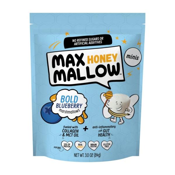 ワイルドフラワーハニー＆ブルーベリー風味 マシュマロ。 ワイルドフラワーハニーの風味に、ブルーベリーの爽やかな味わいを合わせたマシュマロです。 砂糖不使用、低炭水化物、ケトフレンドリー。 グルテンフリー、脂肪0g、シンプルな原料で作られてい...