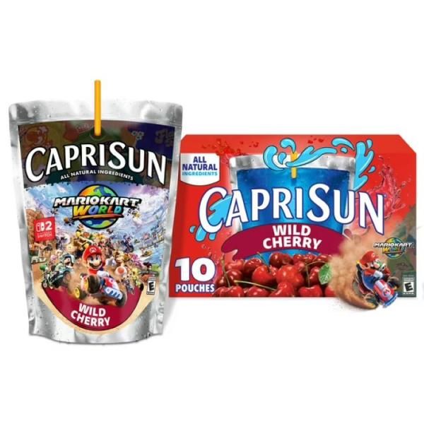 カプリサン ワイルドチェリー フレーバージュースドリンク 177ml 10本入り。ワイルドチェリー風味のジュースドリンクです。子どもに人気の味わいで、自然由来の原料を使用しています。モンクフルーツなどの自然由来甘味料を使用し、人工着色料 香...