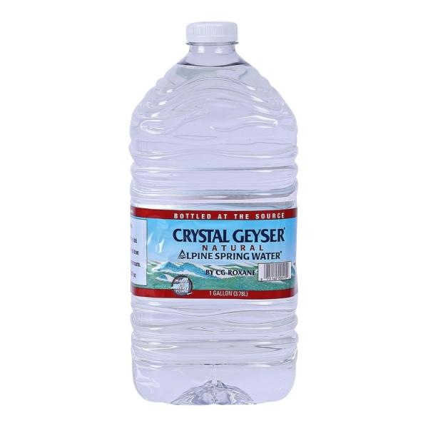 クリスタルガイザーアルパインスプリングウォーター、1ガロン アルパインスプリングウォーター CG 湧水