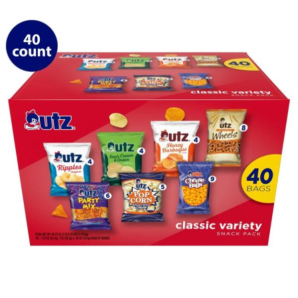 他にはないスナックの冒険に備えましょう。Utz があなたの味覚を旋風の旅に連れ出します。Utz Classics バラエティ パックはスナック好きの夢をかなえるもので、あらゆる欲求を満たす魅力的なお菓子が揃っています。各ボックスには、くるく...