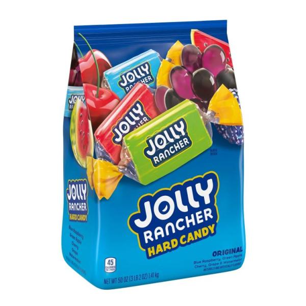 JOLLY RANCHERアソートフルーツ味ハードキャンディ50オンスバルクバッグ1個入り 外出先、職場、スナック休憩、そして一日の終わりに家に持ち帰ることができる、長持ちする大量のハードキャンディーです。 個別包装されたハードキャンディの...
