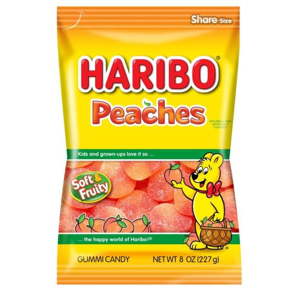 グミベアのメーカーがお届けする、HARIBO のピーチをご紹介します。 1パック、8オンス袋 どの季節にもぴったりのおやつをお探しですか? 他に探す必要はありません! HARIBO のピーチは甘くて、ベルベットのように柔らかく、たまらなく美...