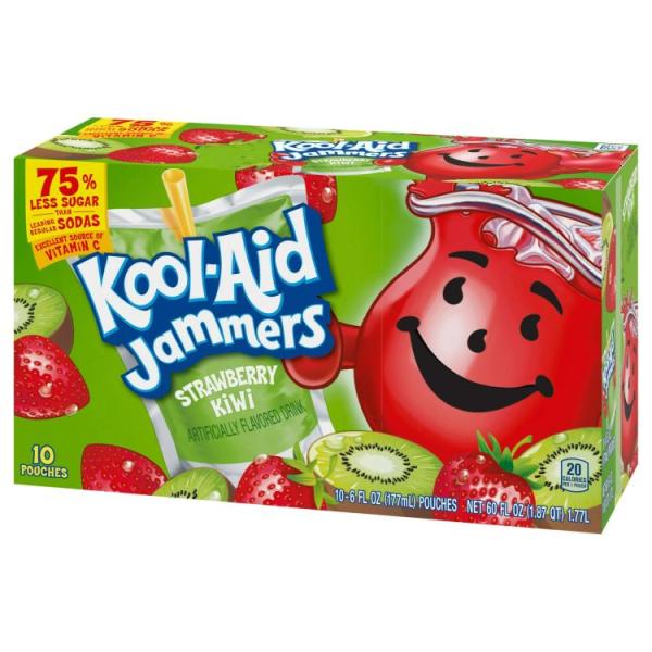 クールエイドジャマーズ人工香料ストロベリーキウイドリンク6液量オンス10袋 クールエイドジャマーズ人工香料ストロベリーキウイドリンクは楽しいフレーバーがいっぱいです クールエイドジャマーは開けやすいので、子供に最適です。 一般的な大手ソーダ...