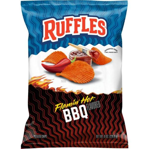 フレイミンホットBBQ 8オンスバッグ 次に食べたくなったときや 次の冒険のときに備えて フリトレー ブランドの代表的なポテトチップスを 1 袋買っておきましょう。 これらのパックは常温保存が可能なので 手軽におやつとして食べられ シェアに...