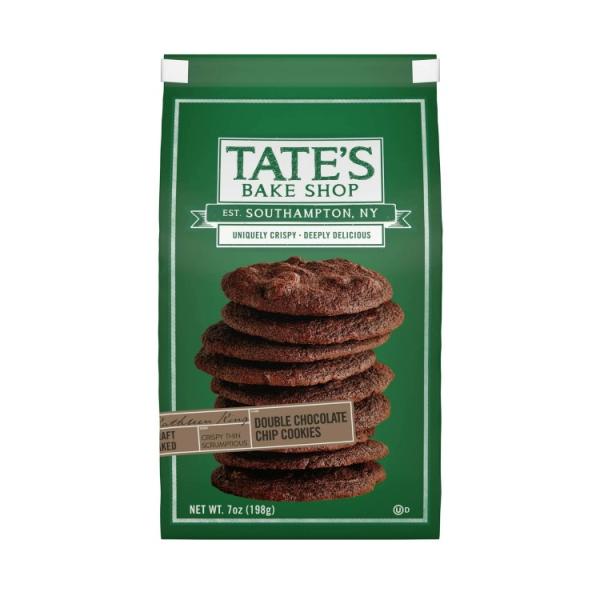 テイツ・ベイクショップのダブルチョコレートチップクッキー7オンス1袋（パッケージは異なる場合があります） ダブルチョコレートチップクッキーは ダークチョコレートクッキーにセミスイートチョコレートチップが入っています。 薄くてサクサクのチョコ...