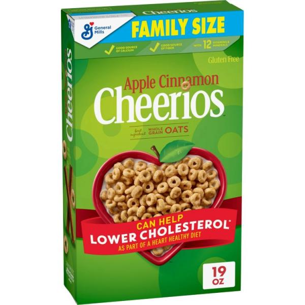 アップルシナモンチェリオス：グルテンフリーの甘味全粒オーツ麦シリアル。リンゴと本物のシナモンの風味。一口ごとにリンゴの風味。全粒オーツ麦が主原料。 アップルシナモンチェリオスは1食あたり0.75gの水溶性食物繊維を摂取できます。 全粒穀物の...