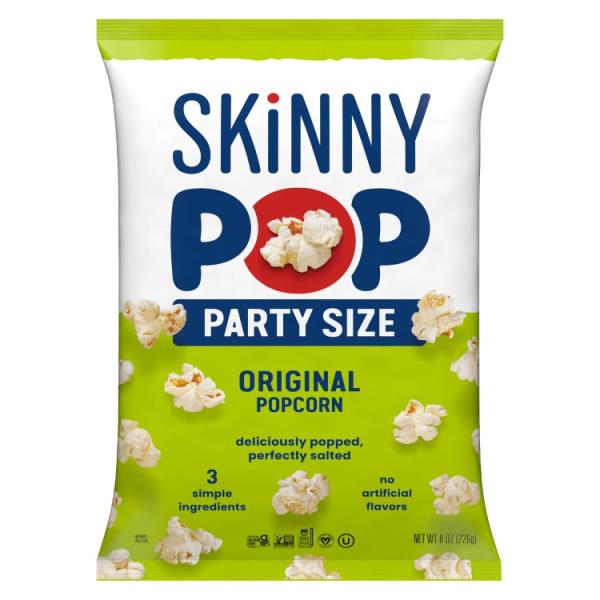 スキニーポップオリジナルポップコーンは、塩味、カリカリ、ふわふわの食感が絶妙。手に持っても袋いっぱいでも食べたくなるはずです。8オンス入りのスキニーポップポップコーンは、おやつ、ランチ、ドライブのお供など、あらゆるシーンにぴったりです。スキ...