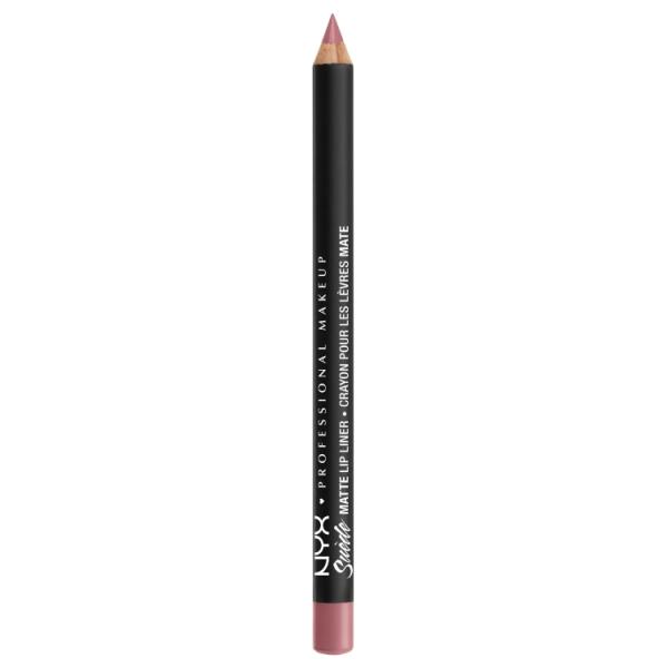 マットリップをより美しく際立たせる「NYX Professional Makeup スエード マット リップライナー」。なめらかな描き心地で、リップカラーをしっかり引き立てます。・ミディアム?フルカバレッジ・マットな仕上がり・ヴィーガン処方...