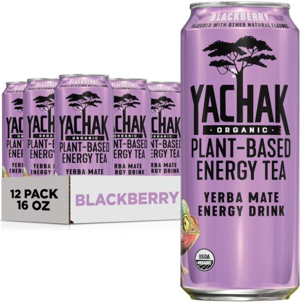 ヤチャック ブラックベリーは、オーガニックのマテ茶を使用したドリンクです。 ブラジル産のマテ茶を使用し、ブラックベリーの風味を加えたさわやかな味わいに仕上げています。 1本473mlの缶が12本入ったセットで、日常使いやまとめ買いにも便利で...