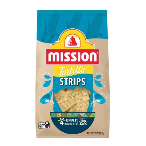 ミッション ストリップス ホワイトコーン トルティーヤチップスは、集まりのシーンにぴったりな、カリッとした食感が楽しめるストリップタイプのトルティーヤチップスです。家族や友人と囲むパーティーや食事の時間を、気軽に盛り上げてくれます。 シンプ...