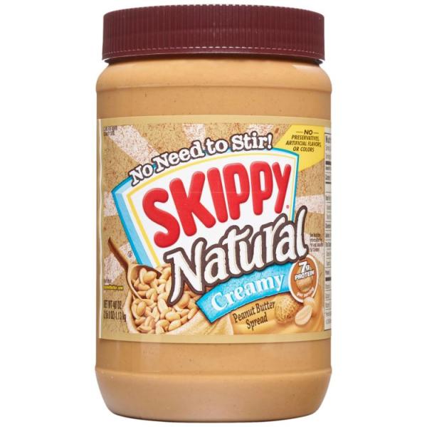 スキッピー クリーミー ピーナッツバター 1134g プラスチック容器 1個入り。 甘さとコクのバランスが良い、クリーミータイプのピーナッツバターです。原材料はシンプルな4種類のみで、1食あたりたんぱく質7g、トランス脂肪酸0g。毎日の食事...