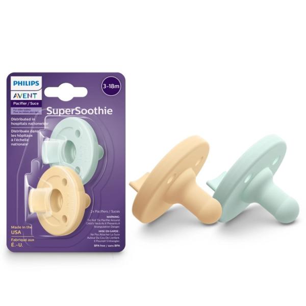 フィリップス アベント スージー おしゃぶり SCF192/22は、生後3?18ヶ月の赤ちゃんに適した設計で、落ち着きたい時や眠る前などにぴったりのアイテムです。医療現場でも使用されるグレードのシリコーン素材を使用しており、BPAフリー・ラ...