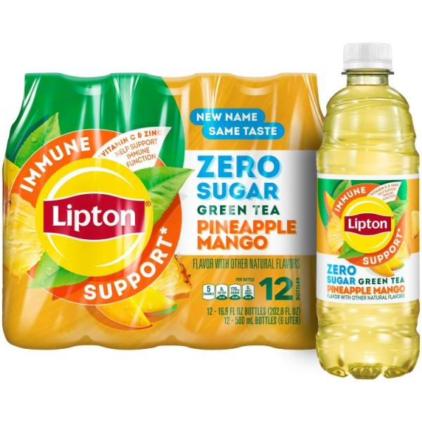 リプトン ゼロシュガー グリーンアイスティー パイナップルマンゴーは、南国フルーツの華やかな風味と緑茶のすっきりとした味わいが楽しめるアイスティーです。パイナップルとマンゴーのトロピカルな香りが広がり、気分をリフレッシュしたいときにもぴった...
