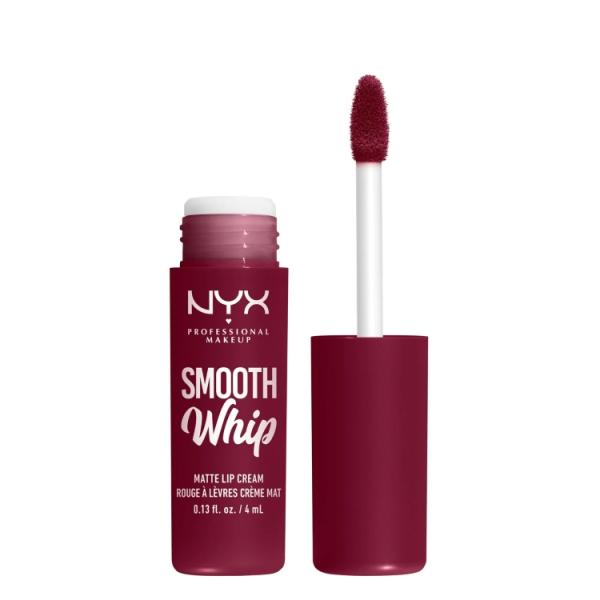 NYX Professional Makeup（ニックス プロフェッショナル メイクアップ）スムース ホイップ マット リップクリーム唇をふんわりとなめらかに包み込む、新感覚のマットリップクリーム。ひと塗りで鮮やかな発色を楽しめる、全24色...