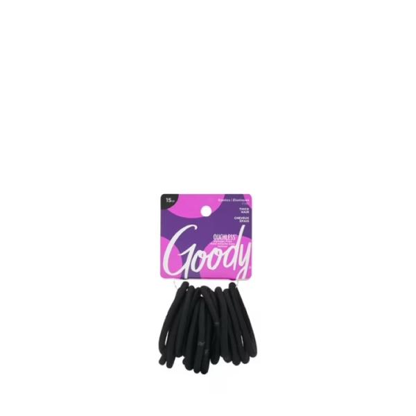 ボリュームのある髪にも使いやすい、グッディのオッチレス スーパーストレッチヘアゴム15本セットです。伸縮性のある設計で髪をまとめやすく、ポニーテールや三つ編み、まとめ髪など幅広いスタイルに対応します。金属パーツを使用しない仕様で、やさしい使...