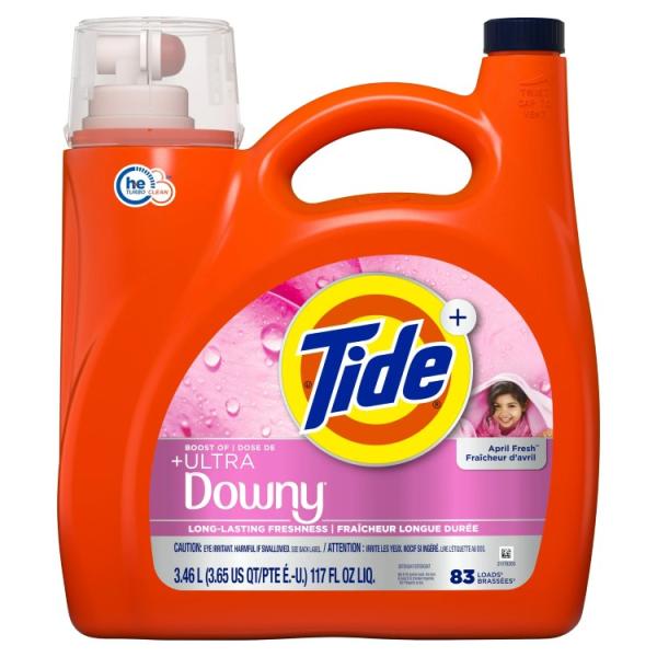 Tideの洗浄力 × Downyの爽やかさ、これ1本で。Tide Plus Boost of Ultra Downy 液体洗濯洗剤は、タイドの確かな洗浄力と、ダウニーの人気の香り「April Fresh」の爽やかさを1本に詰め込んだ洗剤です...