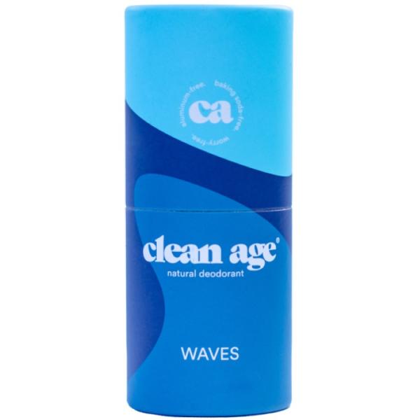 Clean Age ウェーブス ナチュラルデオドラントは、ティーン向けに設計されていますが、年齢や体型、活動量を問わず幅広く使いやすい処方です。アルミニウムや刺激になりやすい重曹を使用せず、ヴィーガン由来のナチュラルな成分で、敏感な肌にも配...
