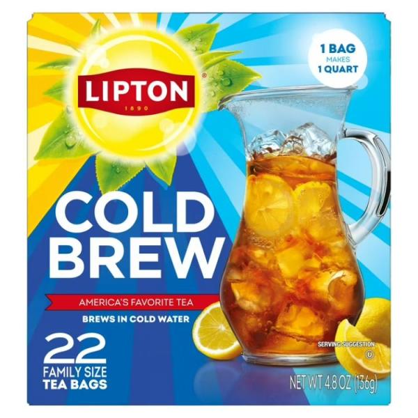 風味豊かな紅茶葉を使用し、すっきりとした味わいのコールドブリュー アイスティーが手軽に作れます。冷水で直接抽出できるため、お湯を沸かす必要はありません。食事の時間を引き立てる、爽やかで飲みやすい味わい。ティーバッグ1袋で約1クォート（約94...