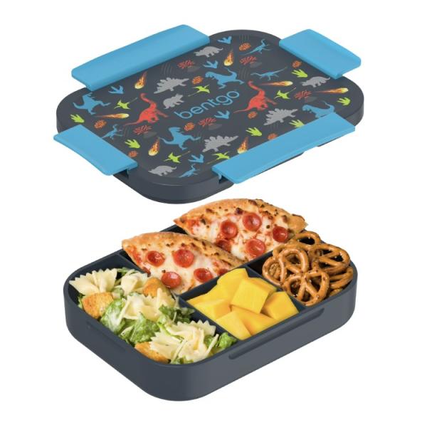 ベントゴーの「キッズ スナップ＆ゴー ランチボックス」は、大きな食欲を満たしたいお子さまにぴったりのランチボックスです。ベントゴーならではのベンとスタイルのトレーを採用し、従来のキッズシリーズより約80％多くの容量を実現。大きめの仕切りには...