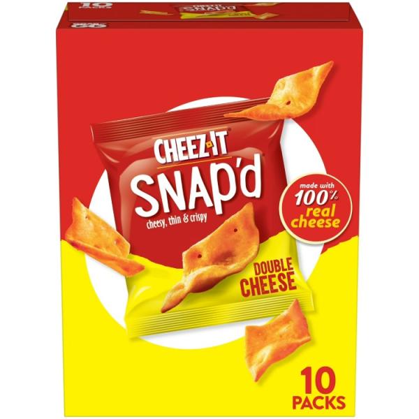 薄くてサクサク食感が楽しめる、チーズイット スナップド ダブルチーズ クラッカーチップスです。ダブルチーズのコクを活かした、食べごたえのあるベイクドスナック。常温保存が可能です。ひと口ごとに広がる濃厚なチーズの風味と、軽やかなクリスピー食感...