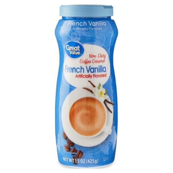 グレートバリュー フレンチバニラ ノンデイリー コーヒークリーマーは、フレンチバニラの甘く華やかな風味を楽しめる粉末タイプのクリーマーです。コーヒーに加えるだけで、なめらかな味わいに仕上がります。小さじ1杯を目安に、コーヒーはもちろん、ホッ...