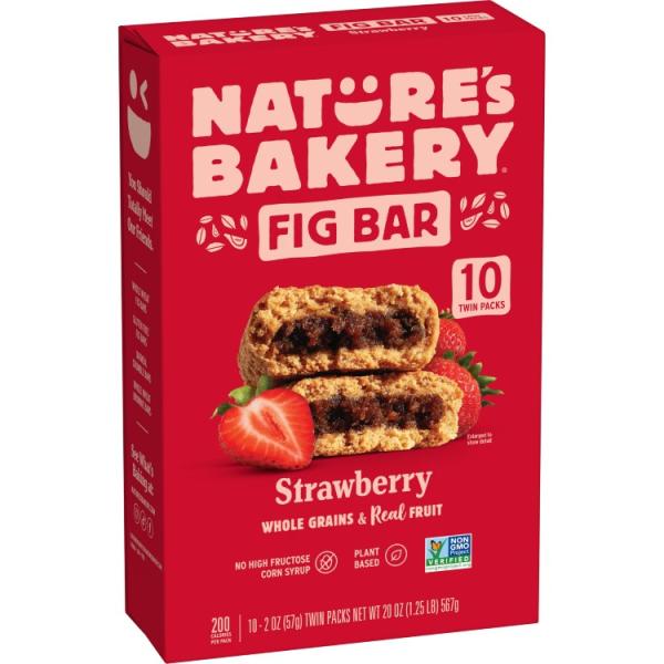 ネイチャーズベーカリー 全粒小麦フィグバー（ストロベリー）は、やわらかく焼き上げたソフトベイクドタイプのスナックです。おいしさと手軽さを両立し、家族みんなのおやつタイムに取り入れやすいのが特長。忙しい朝の軽食や、午後のリフレッシュ、ランチや...