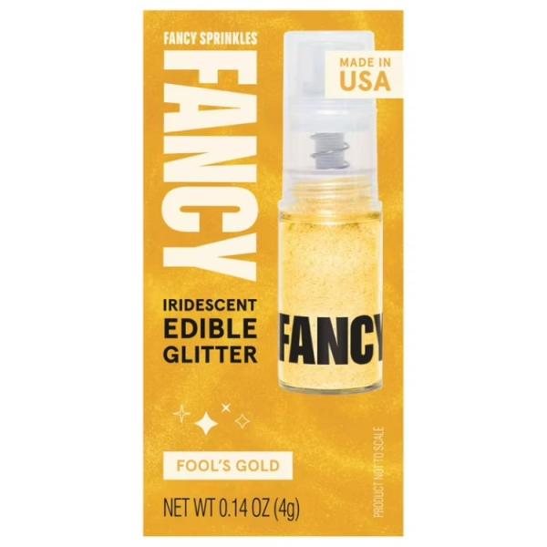 FANCY SPRINKLESのエディブルグリッター「ダスティングポンプ（フールズゴールド）」は、誕生日やパーティー、おうちスイーツまで、どんなデザートも華やかに演出するラグジュアリーな食用グリッターです。ポンプ式で使いやすく、ケーキやクッ...