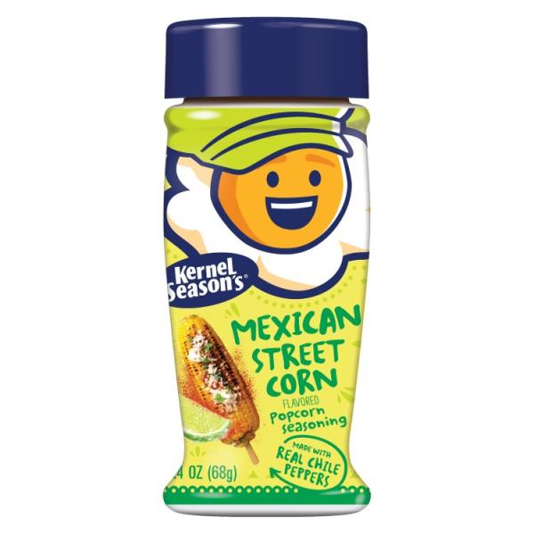 ポップコーンに振りかけて楽しめるメキシカンストリートコーン風味のシーズニングです。チリペッパーを使用した、スパイシーでコクのある味わいが特長です。グルテンフリーで、コーシャ対応（乳製品）の仕様です。手軽に風味を加えられ、おやつやパーティーシ...